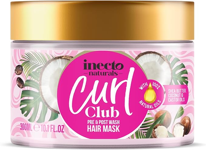 Inecto Naturals Curl Club Hair Mask 300ml — Intamarque - Wholesale