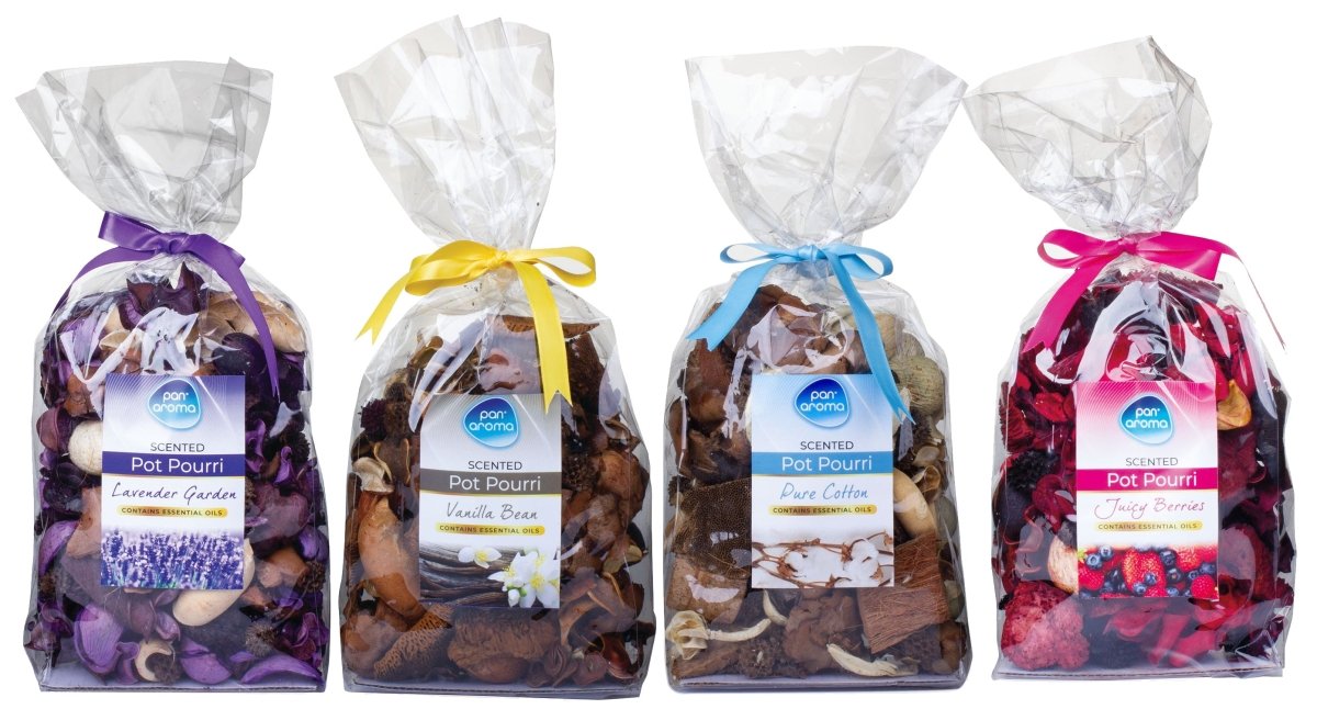 Pan Aroma Pot Pourri Assorted 180G - 4 Fragrances — Intamarque - Wholesale