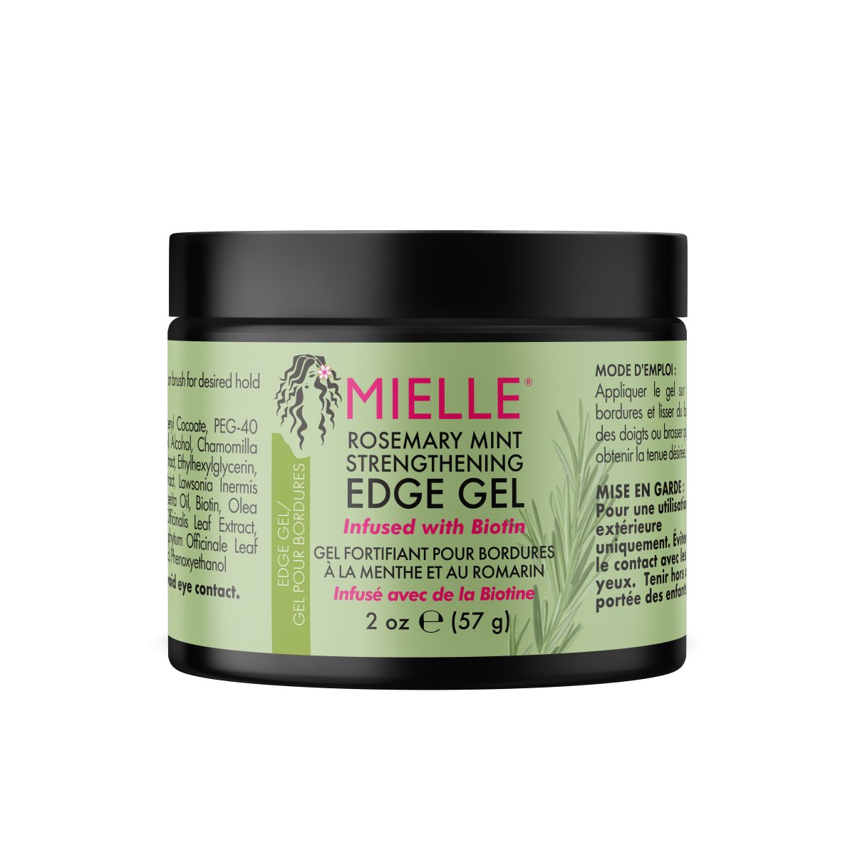 Mielle EU Label Rosemary Mint Strengthening Edge Gel — Intamarque ...