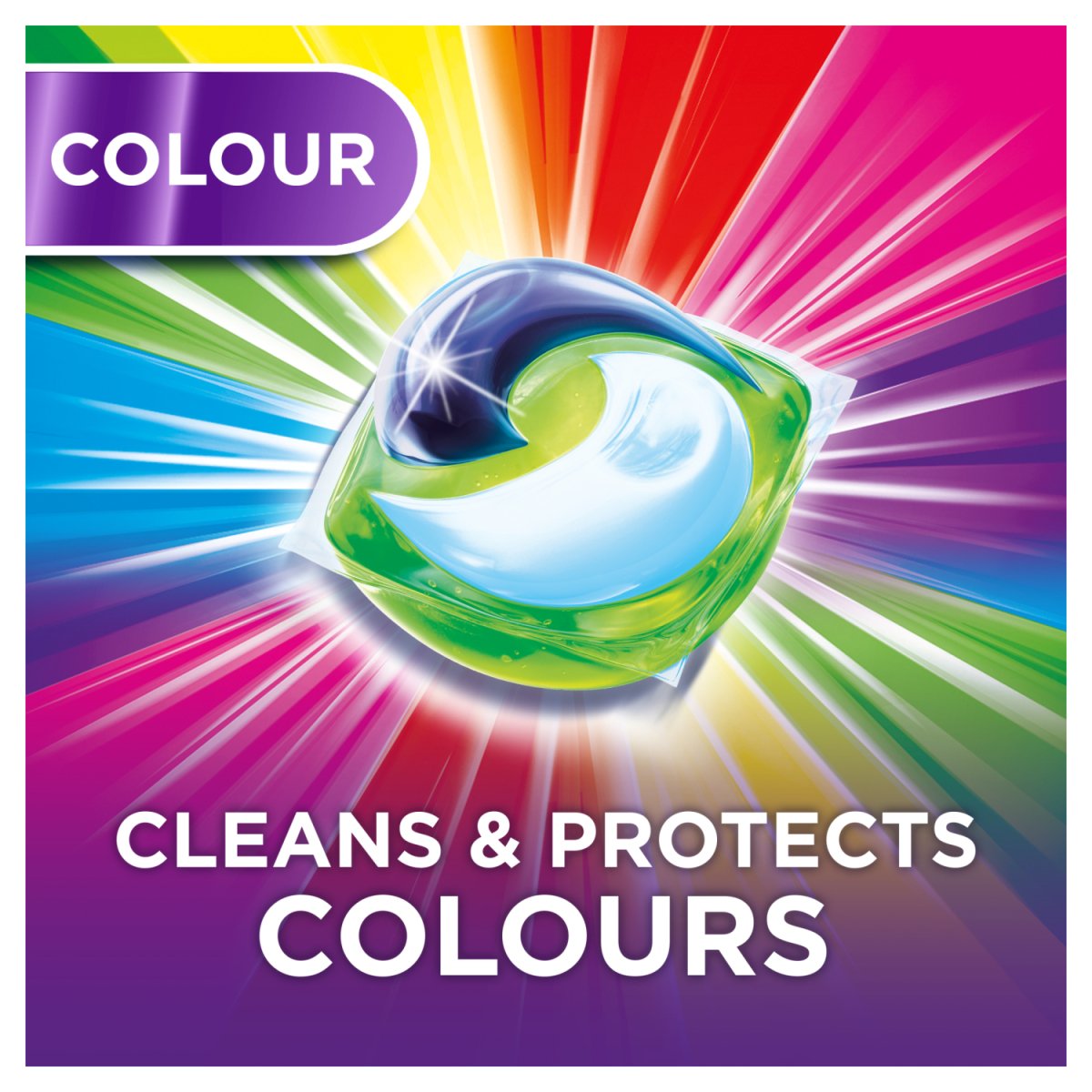 Ariel Colour All in1 Pods Washing Liquid Capsules 51 Washes ...